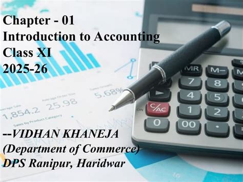 Ch 1 Introduction To Accounting Class Xi Ppt