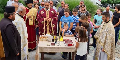 Храмовна слава Светог великомученика Пантелејмона у Црвици Епархија жичка