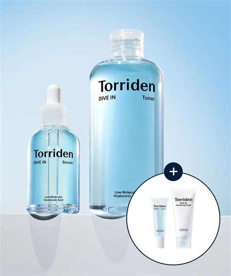 토리든 2종세트 토리든 다이브인 히알루론산 세럼 70ml 다이브인 토너 300ml 다이브인 폼 30ml다이브인 세럼 10ml
