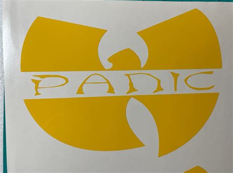 Wu Tang Widespread Panic Decal Etsy