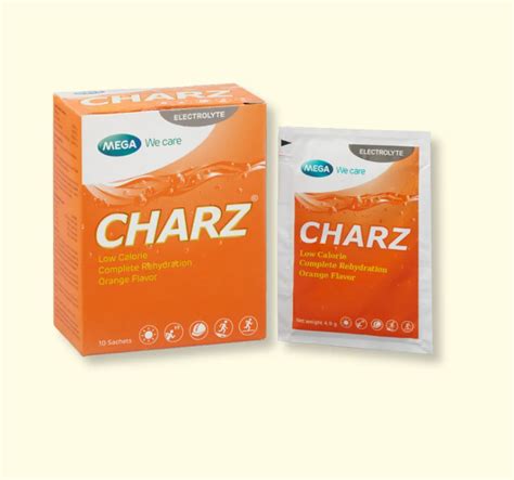 Charz Orange Rehydrate And Energize Gut Care Megawecare