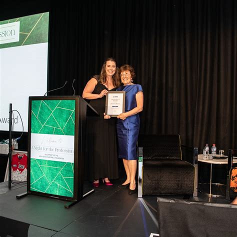 Such A Delight And Honour To Receive This Award From A Former Registrar