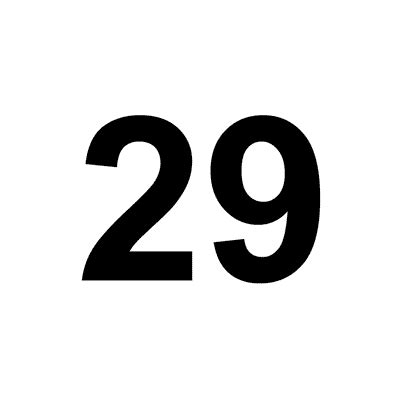 Number 29 Images