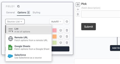 Dynamic Dropdowns