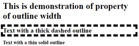 Css Outline Property Examples Of Css Outline Property