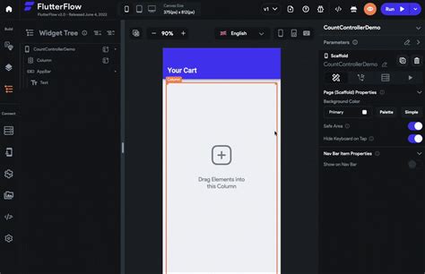 [ 코드없이 개발하기 flutter flow ] 79 폼 위젯 countcontroller 카운트컨트롤러 위젯 네이버 블로그