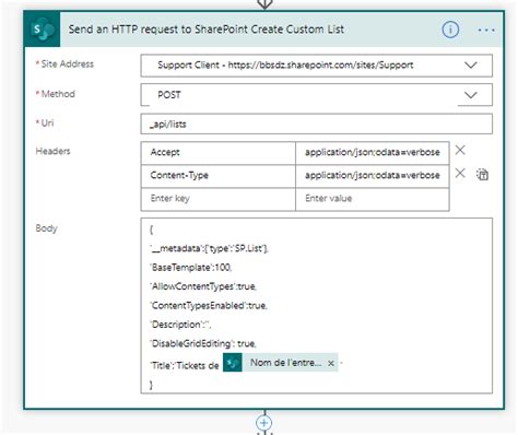 Create A List In Power Automate Using Sharepoint Rest Api