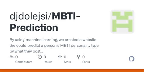 Github Djdolejsimbti Prediction By Using Machine Learning We Created A Website The Could