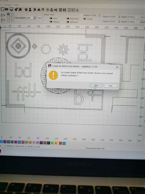 Incomplete Or Offset Engraving GRBL LightBurn Software Forum