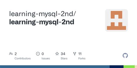 Github Learning Mysql Nd Learning Mysql Nd
