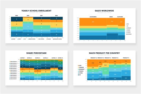 Mekko Chart Infographics Infograpia