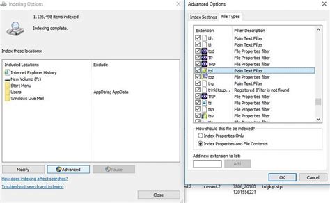 Windows File Indexing Current Progress Windows 10 Forums