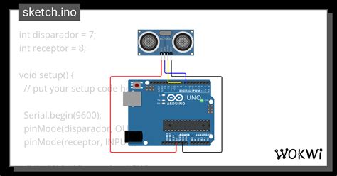 sensor ultrasonico wokwi esp32 stm32 arduino simulator
