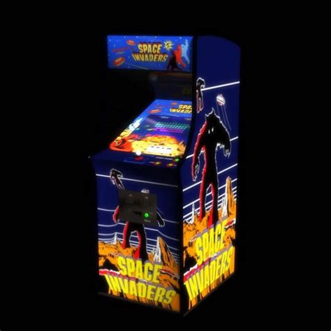 Classic Space Invaders Arcade 3d Model Sharecg