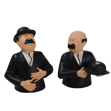 Tintin Leblon Delienne Dupont And Dupond Bust