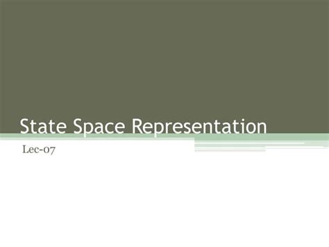 State Space Representationstate Space Model Controllability And Observability Derive Transfer