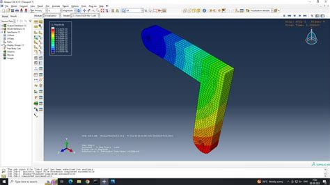 Shaik Mohammed Thousif On Linkedin I Am Happy To Share My Work In Abaqus Analysis Software On