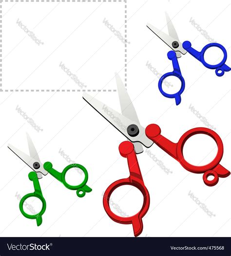 Scissors Royalty Free Vector Image VectorStock