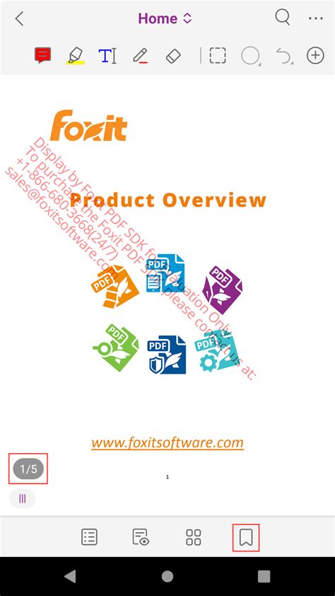 Developer Guide For Foxit Pdf Sdk For Android 81 Foxit Developer
