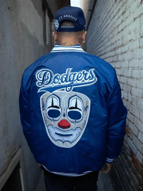 Los Angeles Dodgers X Mister Cartoon Starter Blue Jacket