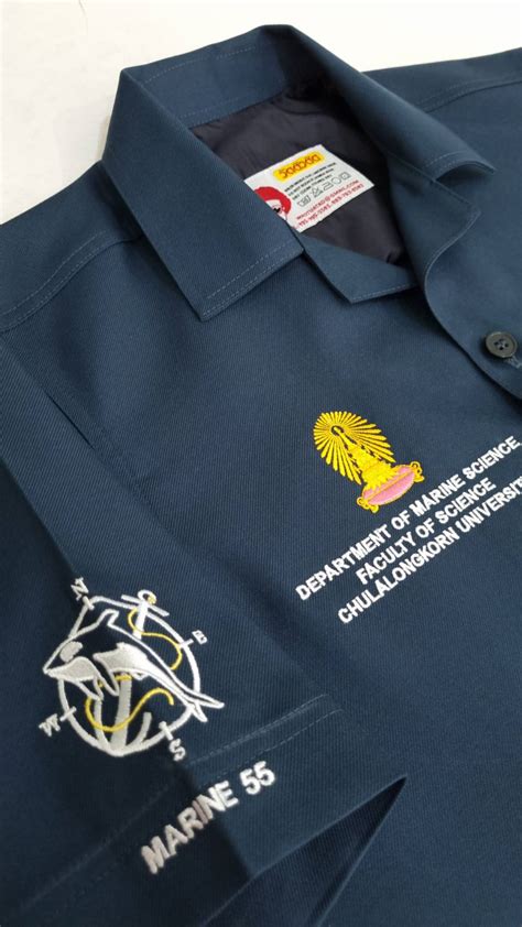 เสื้อช็อป ภาควิชาวิทยาศาสตร์ทางทะเล จุฬาลงกรณ์มหาวิทยาลัย วิทยาศาสตร์ทางทะเล จุฬา วัดตัวตัด