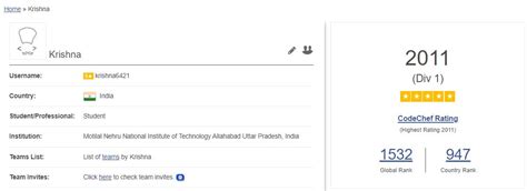 Krishna Agrawal On Linkedin Codechef 5starcoder Codingachievement