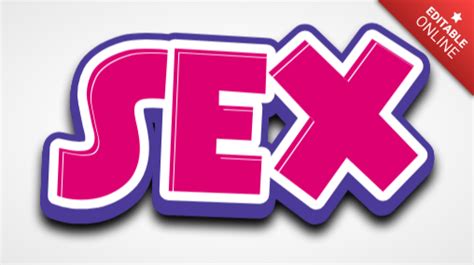 Sex Text Effect Generator