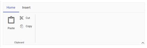 Layouts In Aspnet Mvc Ribbon Control Syncfusion