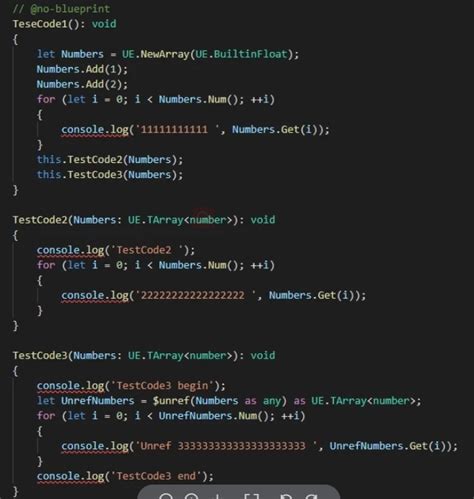 Unreal 蓝图无法正确传递tarray引用 · Issue 626 · Tencentpuerts · Github