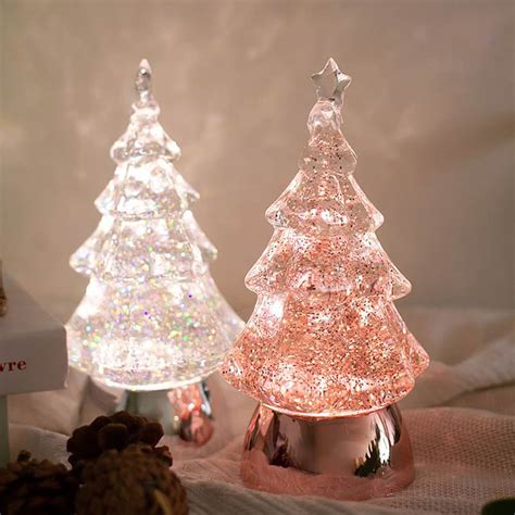 데코브라더스 크리스마스 Led 미니 트리 오르골 무드등 감성 캠핑조명 위시버킷