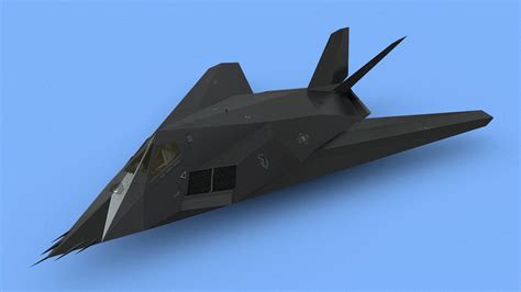 Lockheed Martin F 117 Nighthawk Download Free 3d Model By Andertan