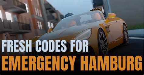 Fresh Emergency Hamburg Codes January 2026