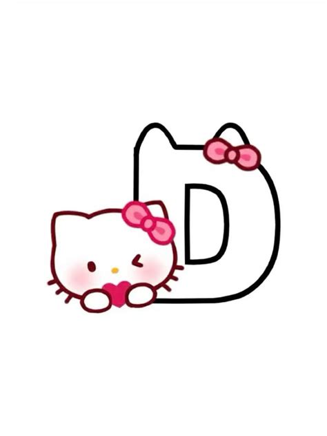 Ghim Của Haeun Trên Linh Tinh Hello Kitty Gấu Con Viết Chữ