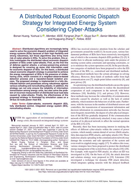 Pdf A Distributed Robust Economic Dispatch Strategy For Integrated