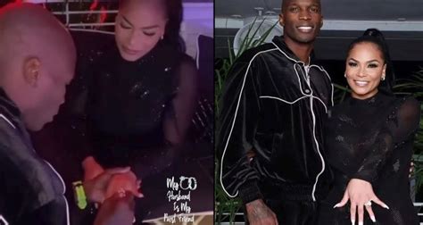 The Source Watch Chad Ochocinco Proposes To His Fiance For The