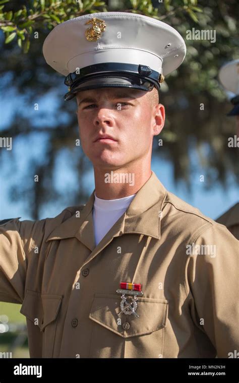 Us Marine Corps Pfc Noah Boswell Honor Graduate For Platoon 2057