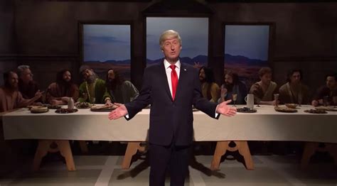 Entertainment ‘snl Has Trump Attend Last Supper Compare Himself