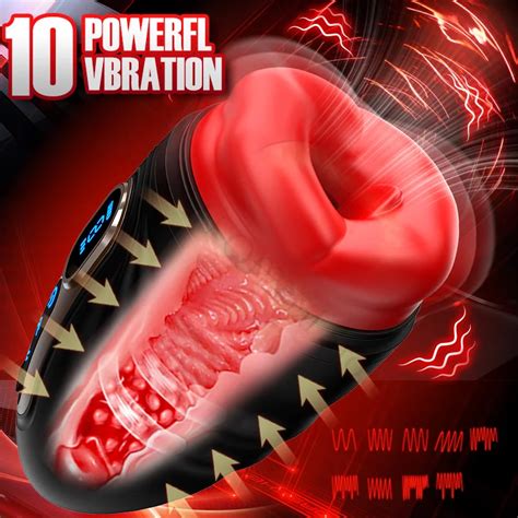 Masturbadores Masculinos Autom Ticos M Quina De Mamada De Garganta Profunda Copa De Masturbaci N