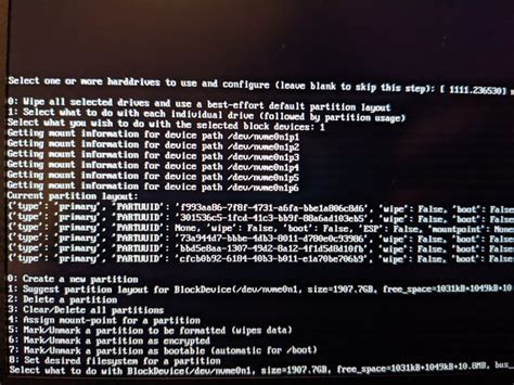 partitioning when installing kali linux r vmware