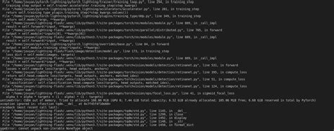 Multi Gpu Training Error Object Detection Example · Issue 359