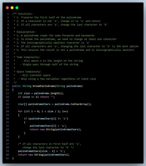 leetcode 100daysofcode java dsa greedy palindrome leetcode