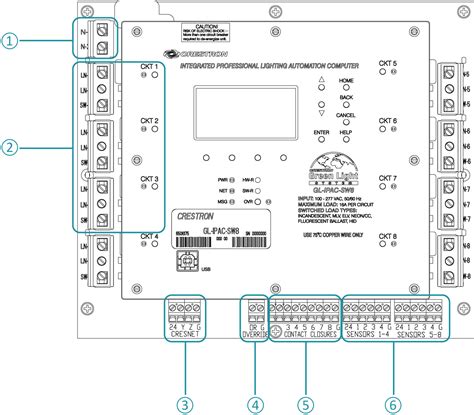 Crestron Lighting Control Wiring Diagram Crestron Control Sy