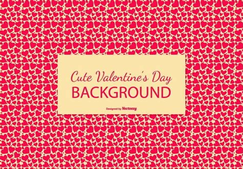 귀여운 핑크 하트 패턴 배경 Ai Svg Eps Uidownload