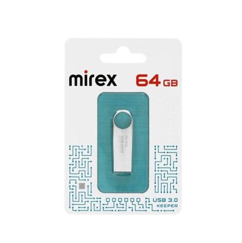 Usb флеш накопитель Mirex Флеш накопители 00046536 64 ГБ купить по выгодной цене в интернет