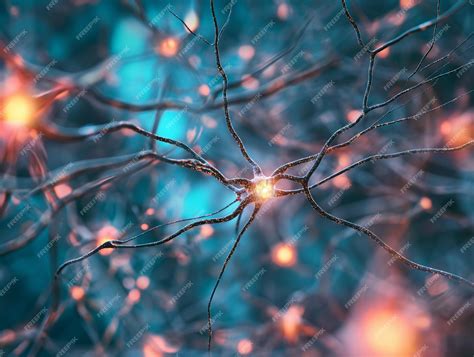 Premium Photo Graphical Representation Of The Neural Network In The