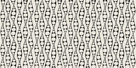 파동과 거품이 있는 원활한 기하학적 패턴 프리미엄 벡터