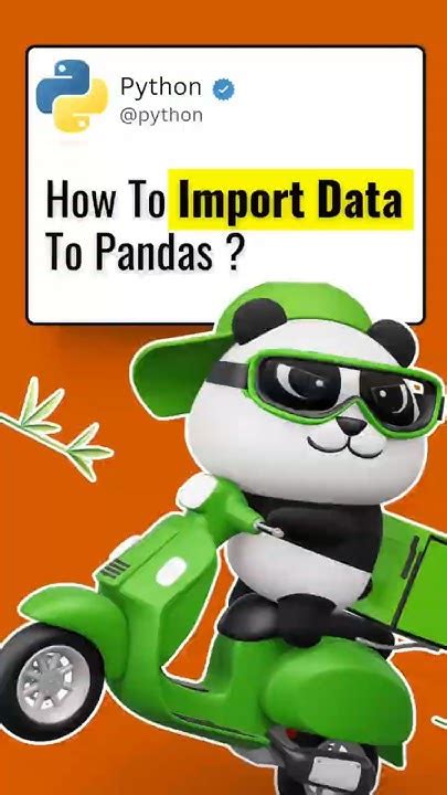 How To Import Data In Python Using Pandas Import Data Into Pandas