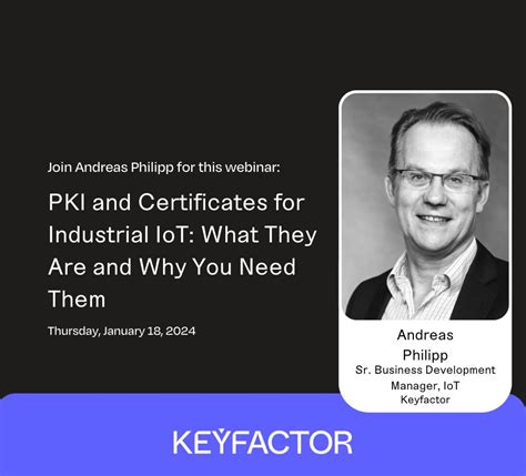 Iot Pki Certificates Cybersecurity Keyfactor