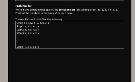 Solved Problem Write A Java Program That Applies The Chegg