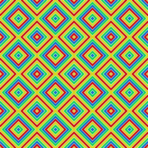 Hand Drawn Vector Seamless Pattern With Symmetric Geometric Ornament Fabric Pattern Tile